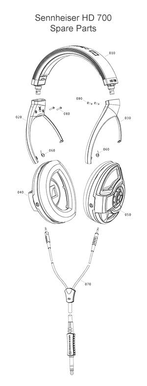 Official Sennheiser HD700 Replacement Earpads / Ear Cushions Official Sennheiser HD700 Replacement Earpads / Ear Cushions