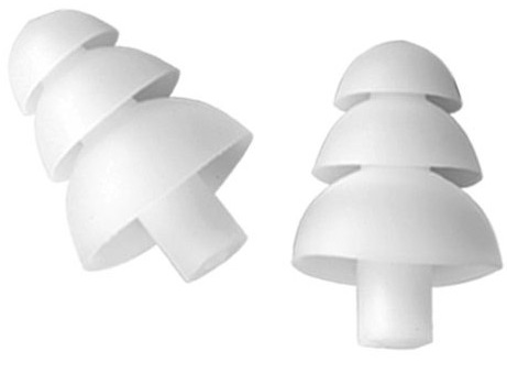 Shure Triple Flange Earbuds - White (3 Pairs)