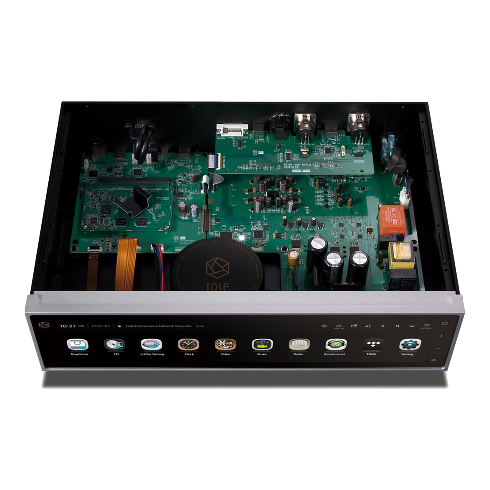 RS150 High-Performance Network Player / DAC / Preamp, by HIFi Rose ...