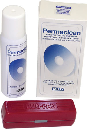 Milty Permaclean CD/Vinyl Cleaning Kit