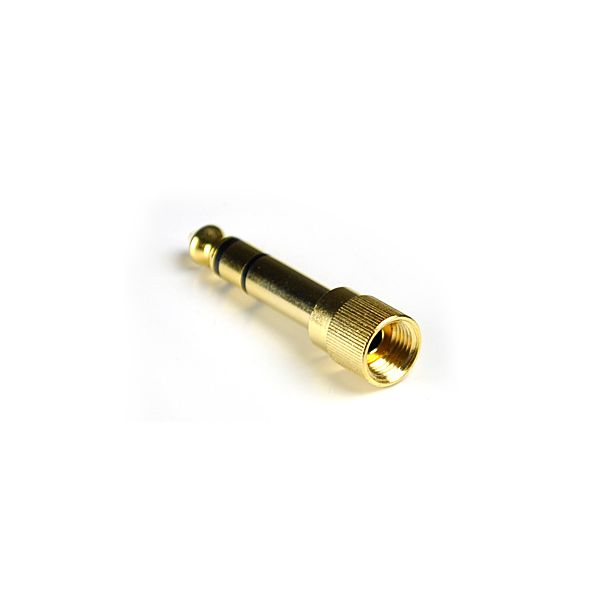 Sennheiser Adapter 3.5mm Screw Type Socket to 6.3mm Plug (Gold Plated ...